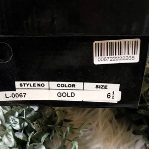 Mata | Shoes | 525 Mata Gold Glitter Slip On New | Poshmark